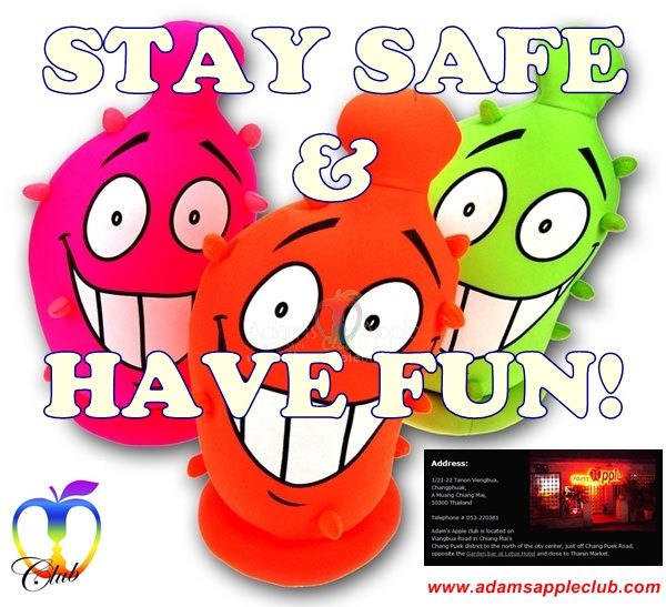 STOP HIV - STAY SAFE and HAVE FUN! Adams Apple Club