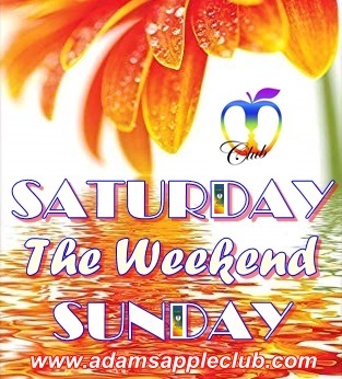 We wish YOU a AWESOME WEEKEND @ Adam’s Apple Club