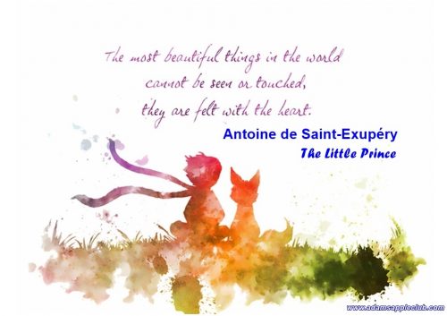 The Little Prince - Antoine de Saint-Exupéry Adams Apple Club
