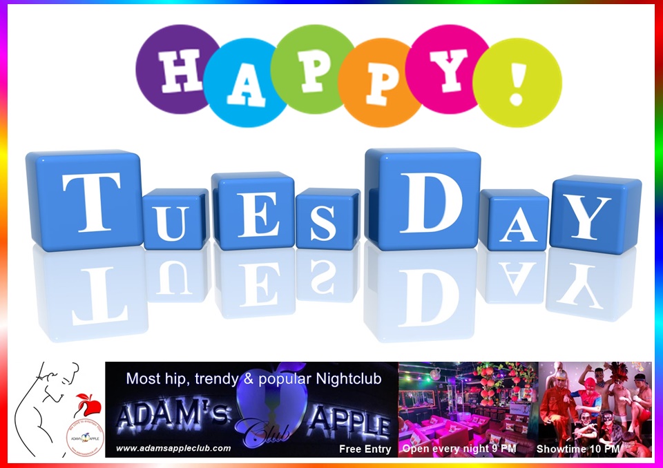 Tuesday Night Chiang Mai Adams Apple Club LGBT Venue
