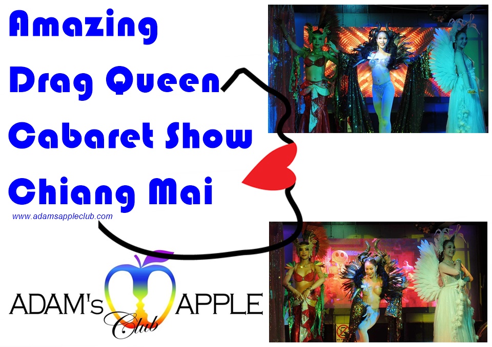 Amazing Drag Queen cabaret show Chiang Mai