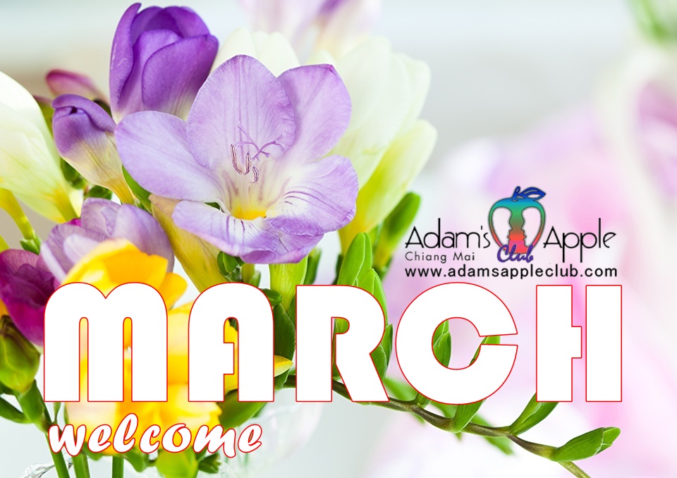 Welcome MARCH 2024 - We wish our friends all over the world
