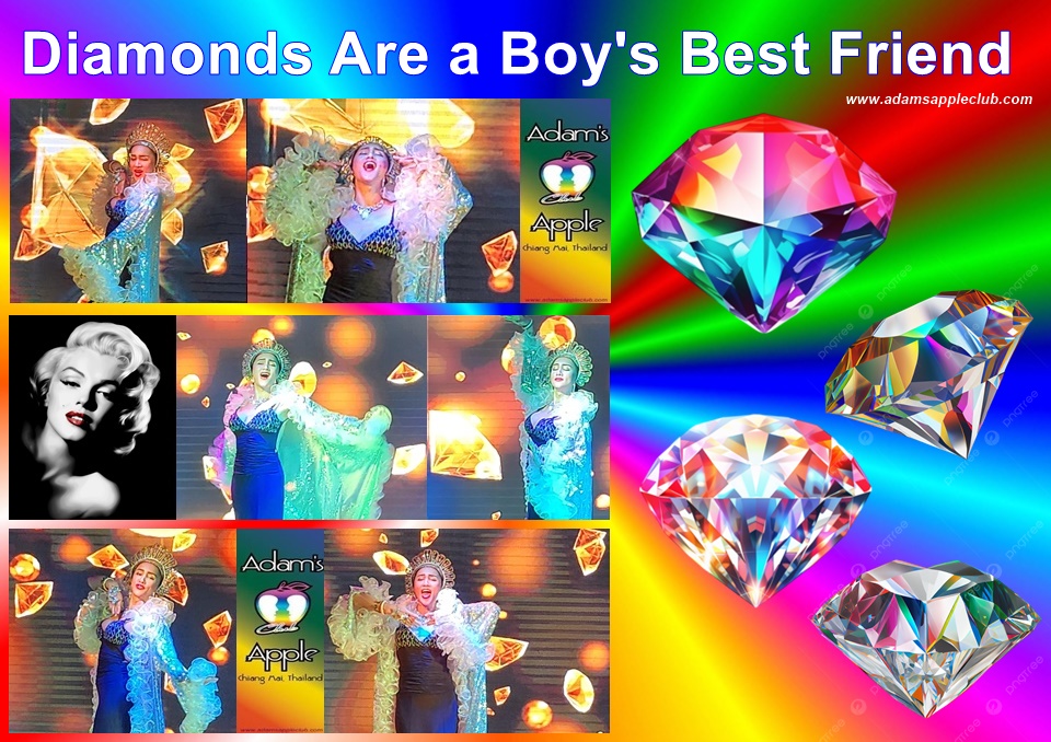 DIAMONDS Are a Boys Best Friend Adam's Apple Club