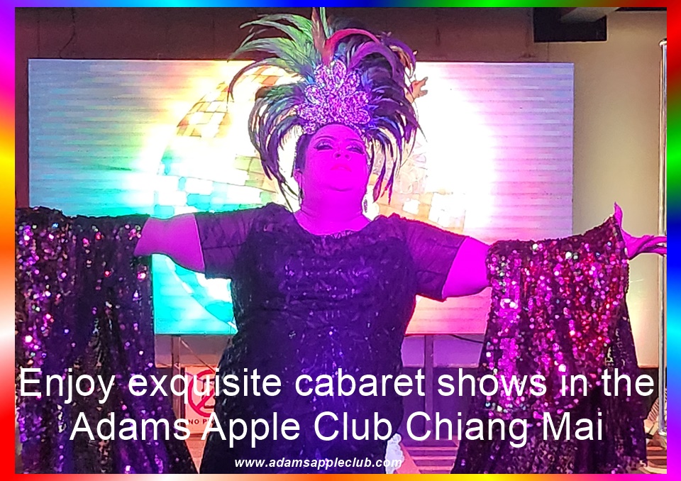 Enjoy exquisite cabaret shows in the Adams Apple Club