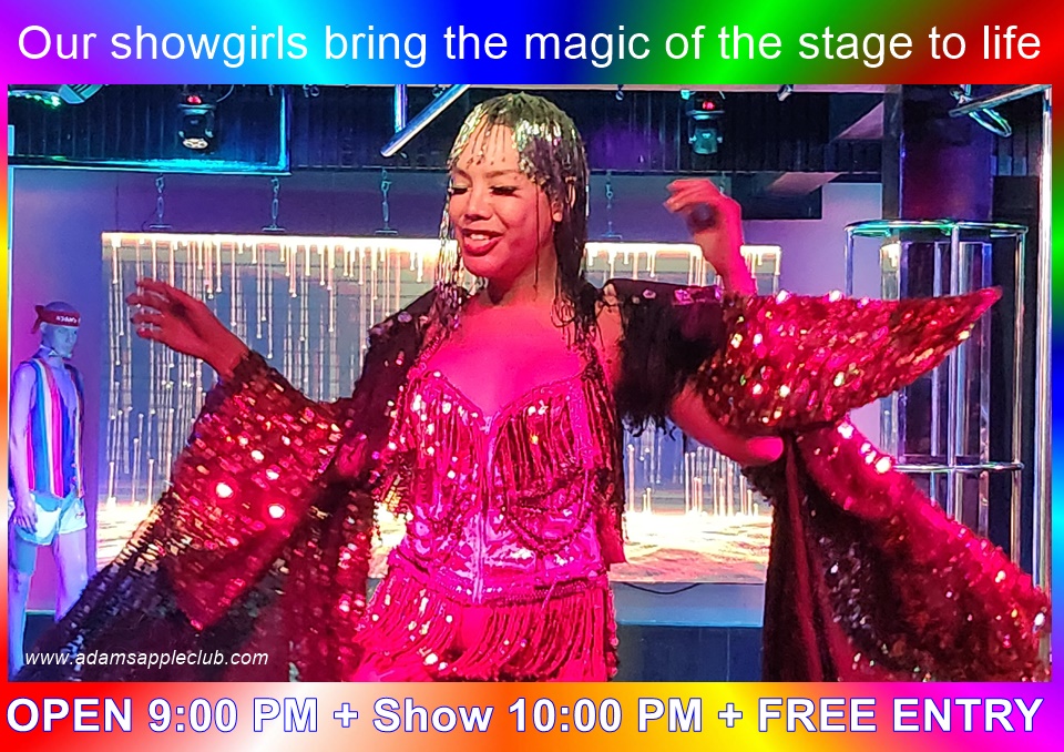 The magic of the stage at Adams Apple Club Chiang Mai
