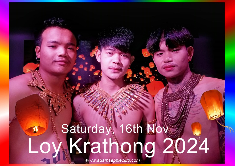 Loy Krathong 2024 at Adam’s Apple Club Chiang Mai
