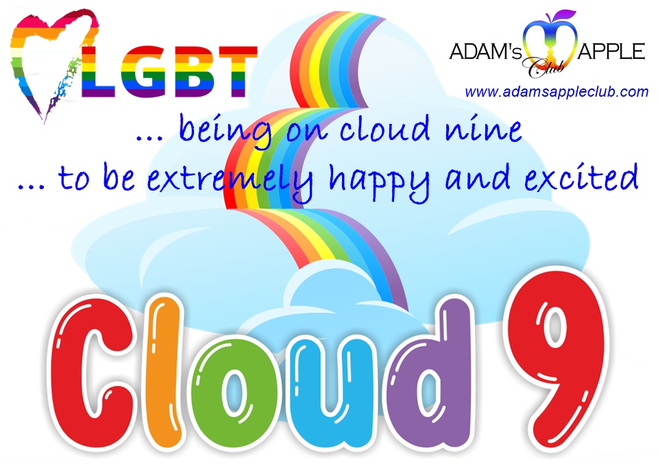 being on cloud nine to be extremely happy and excited