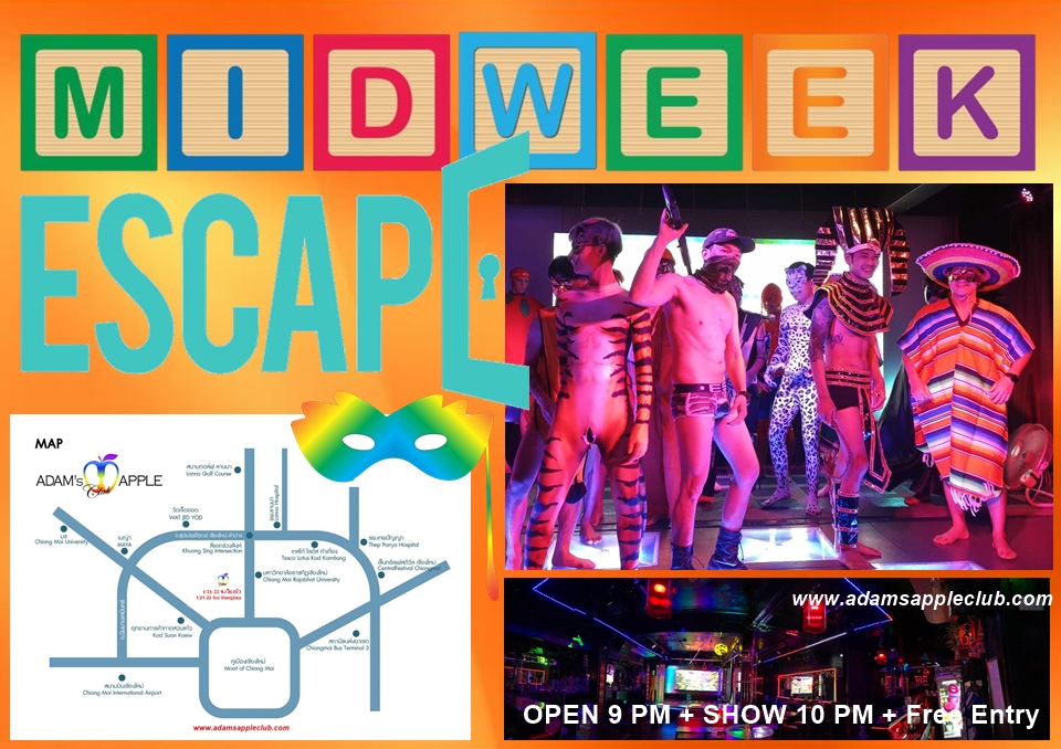 The Mid-Week Escape - Make your Thursday legendary at Adam's