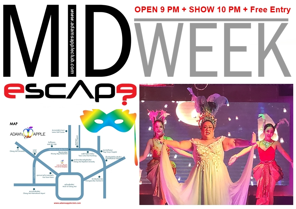 The Mid-Week Escape - Make your Thursday legendary at Adam's